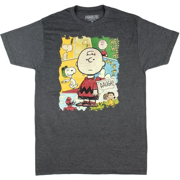 Peanuts | Shirts | New Peanuts Comic Strip Tshirt Charlie Brown Lucy ...